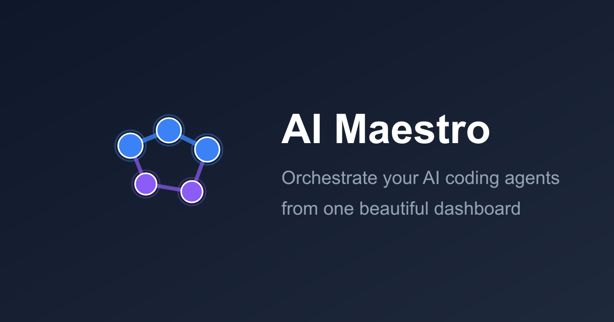 AI Maestro - The Future of Work: Humans + AI Agents